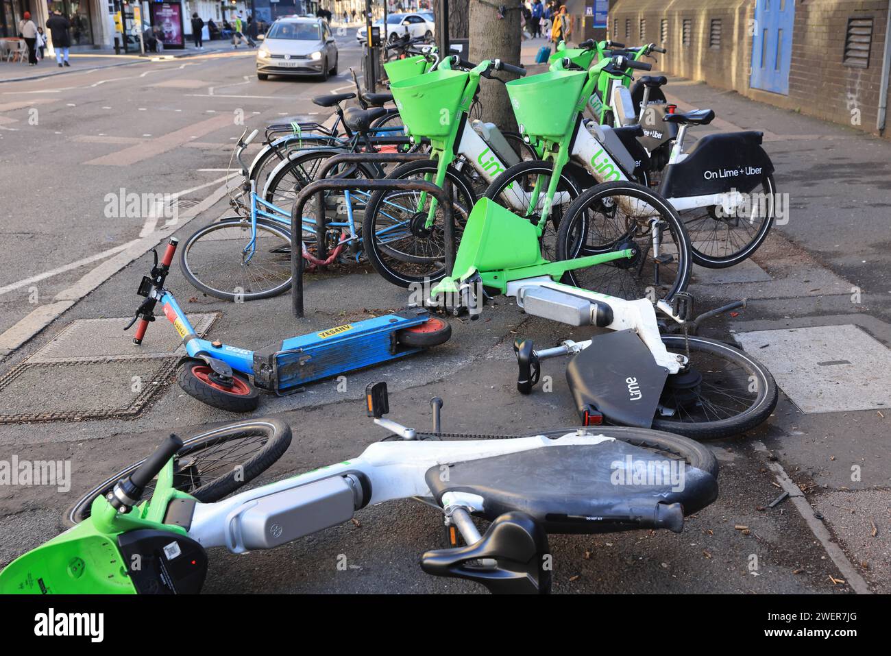 With 30 000 e-bikes having arrived in London in the last 5 years, badly ...