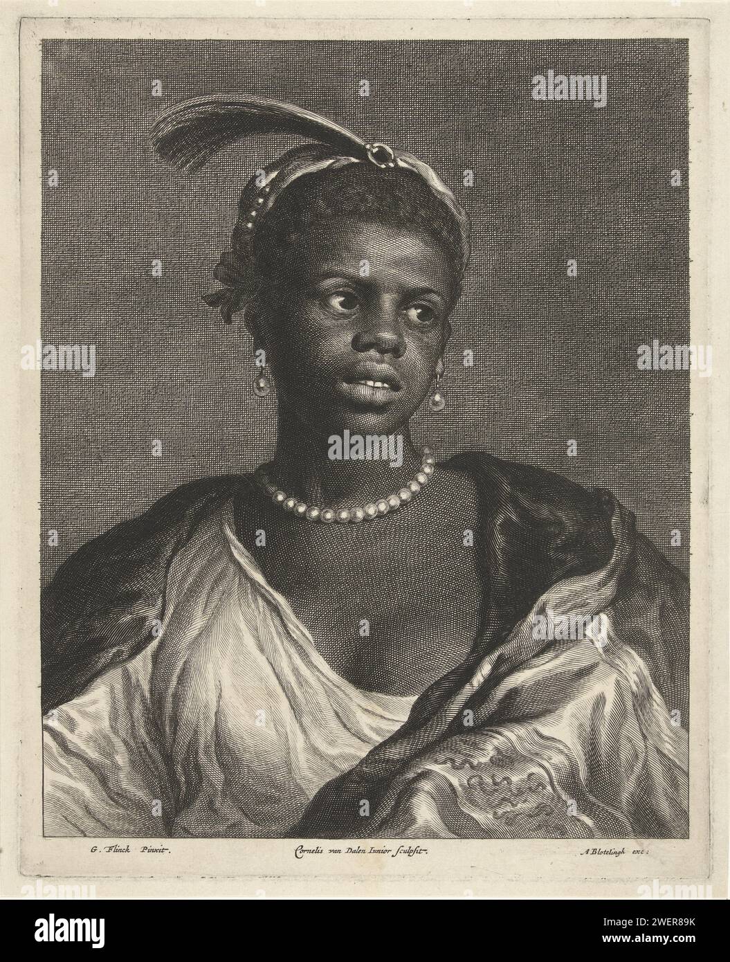 Portrait black woman pearl hi-res stock photography and images - Alamy