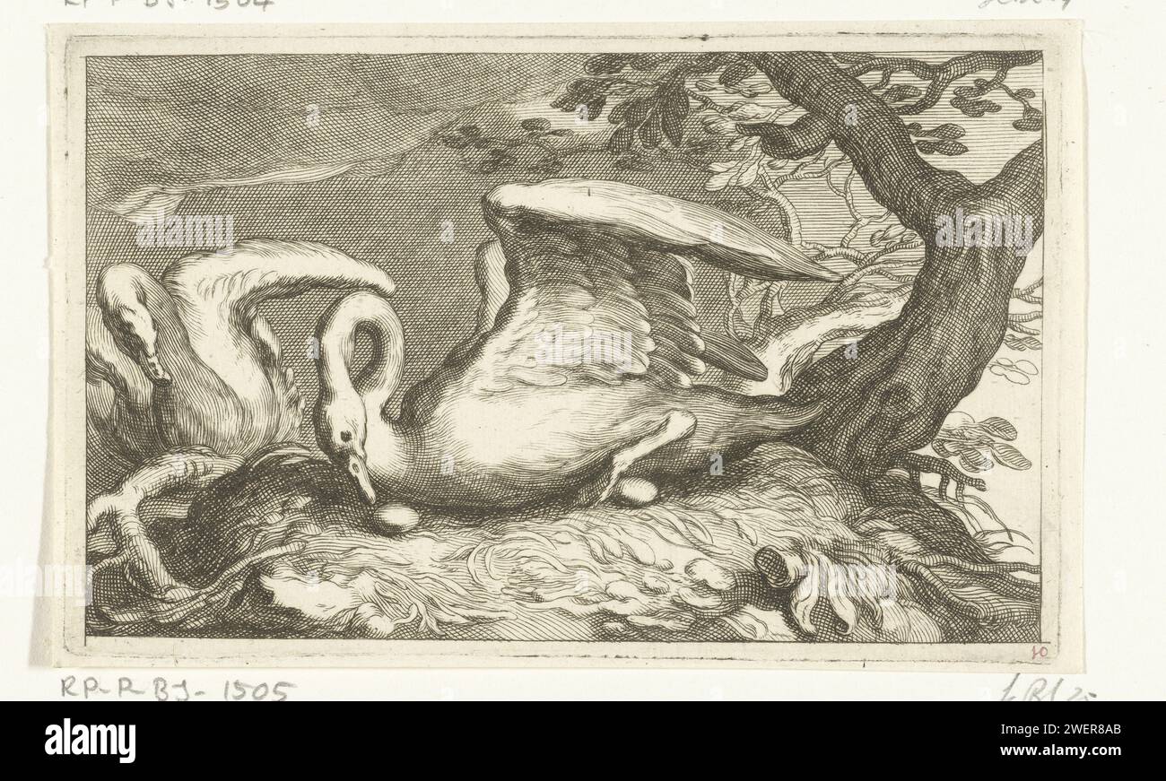 Two Zwanen, Frederick Bloemaert, After Abraham Bloemaert, After 1635 ...