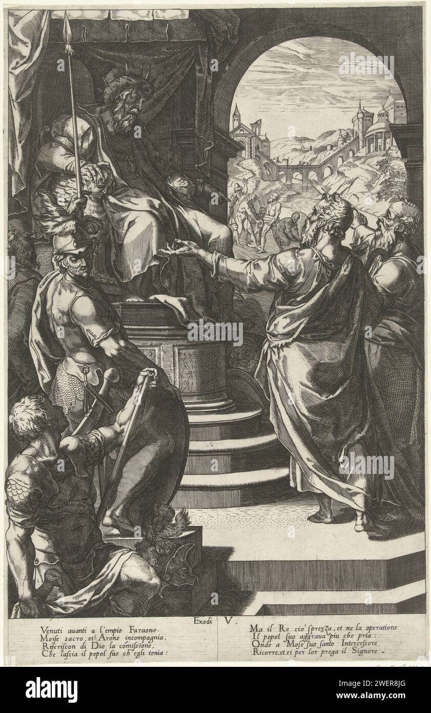 Moses before pharaoh and the people hi-res stock photography and images ...