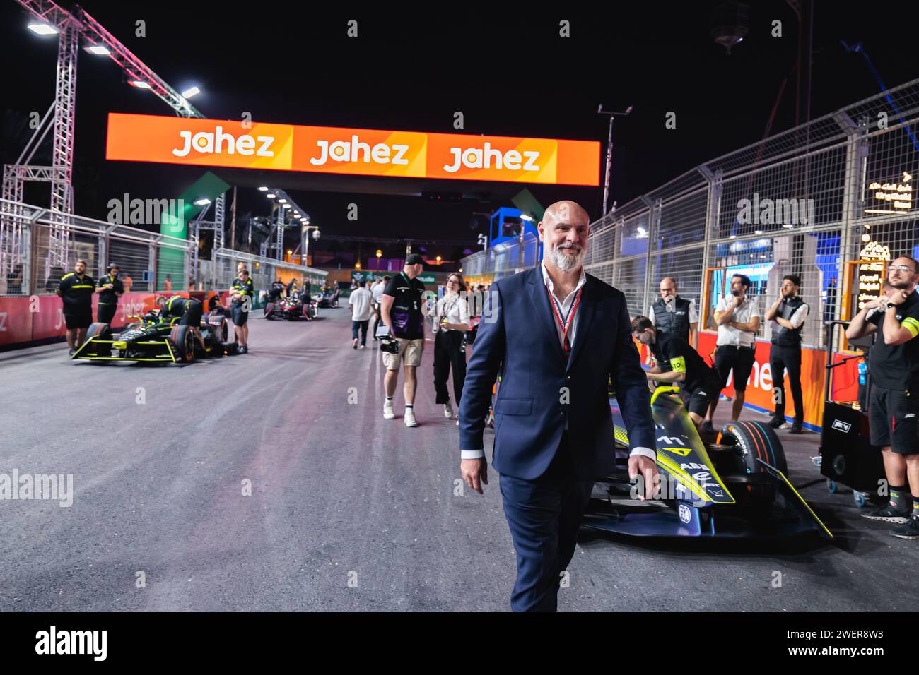 DODDS Jeff, Chief Executive Officer - Formula E, portrait grille de ...