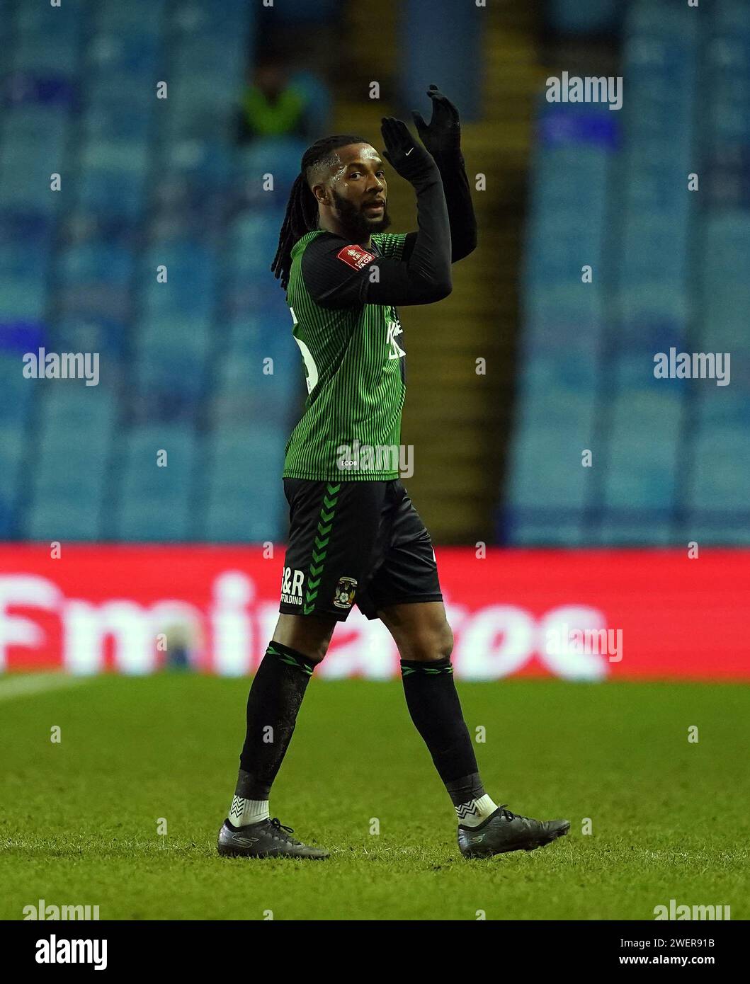 Coventry City's Kasey Palmer during the Emirates FA Cup fourth round ...