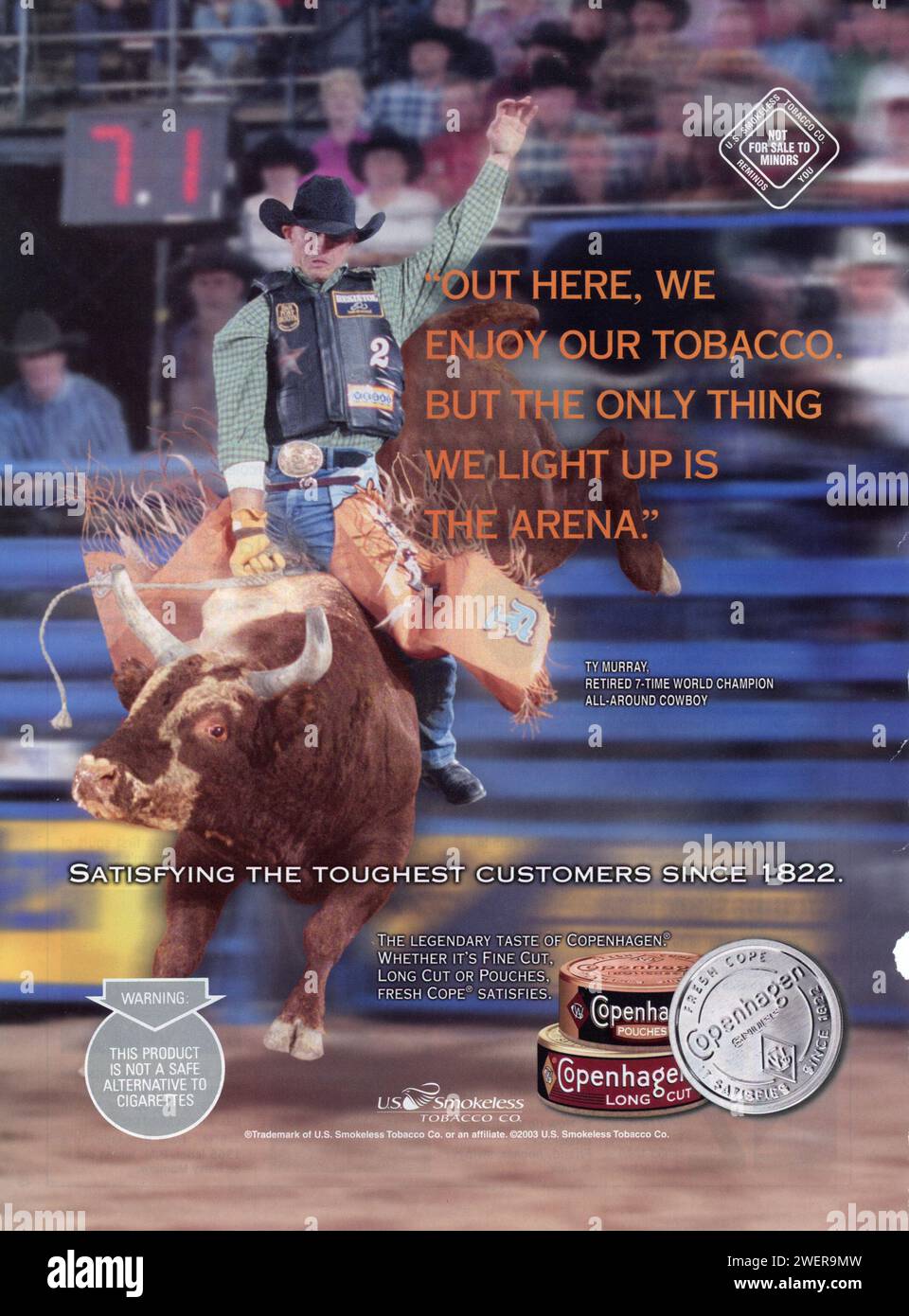 Vintage "Playboy" magazine February 2004 issue Advert, USA Stock Photo ...