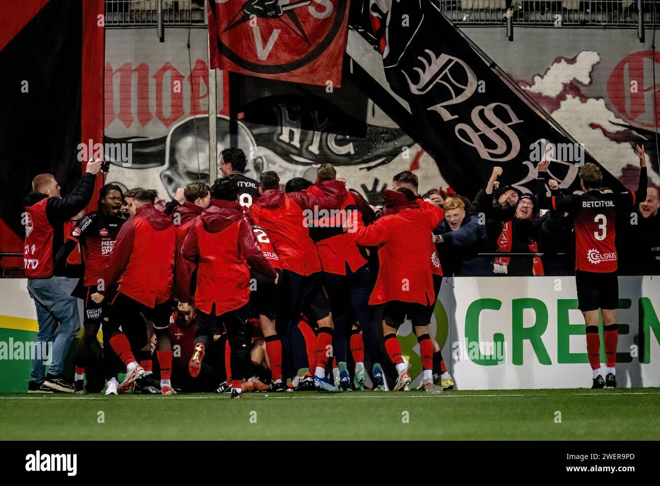 HELMOND, Netherlands. 26th Jan, 2024. football, season 2023/2024 ...