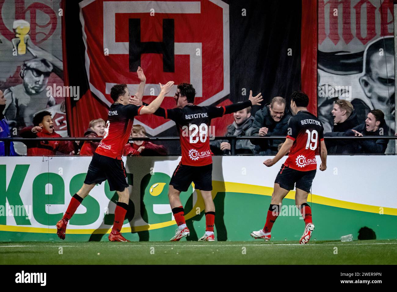 HELMOND, Netherlands. 26th Jan, 2024. football, season 2023/2024 ...