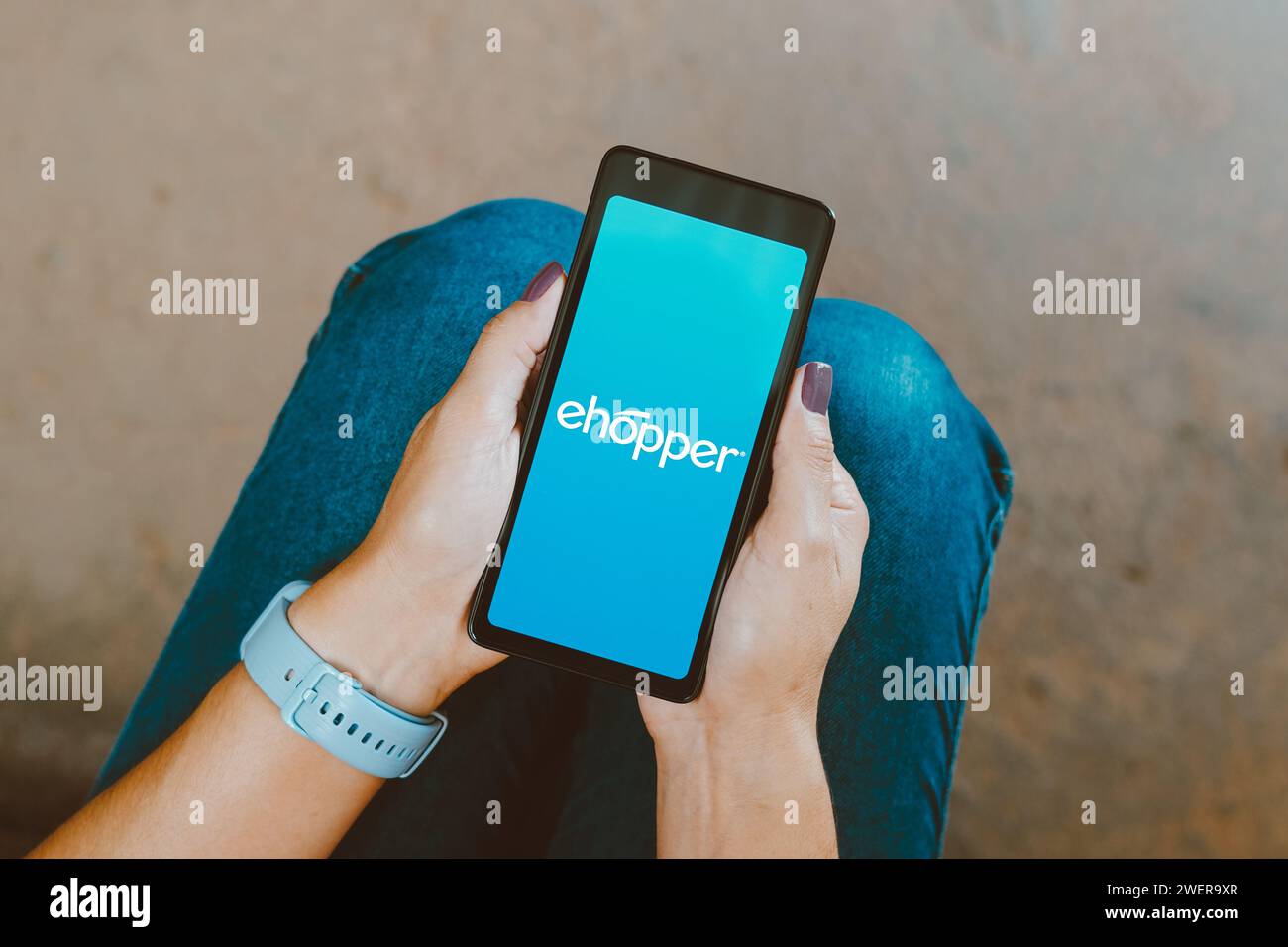 Ehopper logo hi-res stock photography and images - Alamy