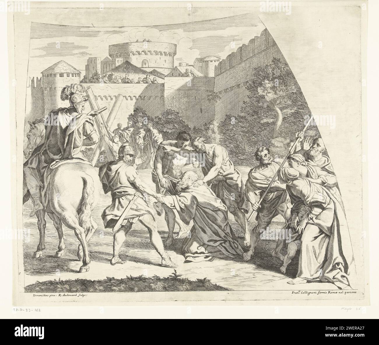Andreas on the way to his place of execution, Robert van Audenaerd ...