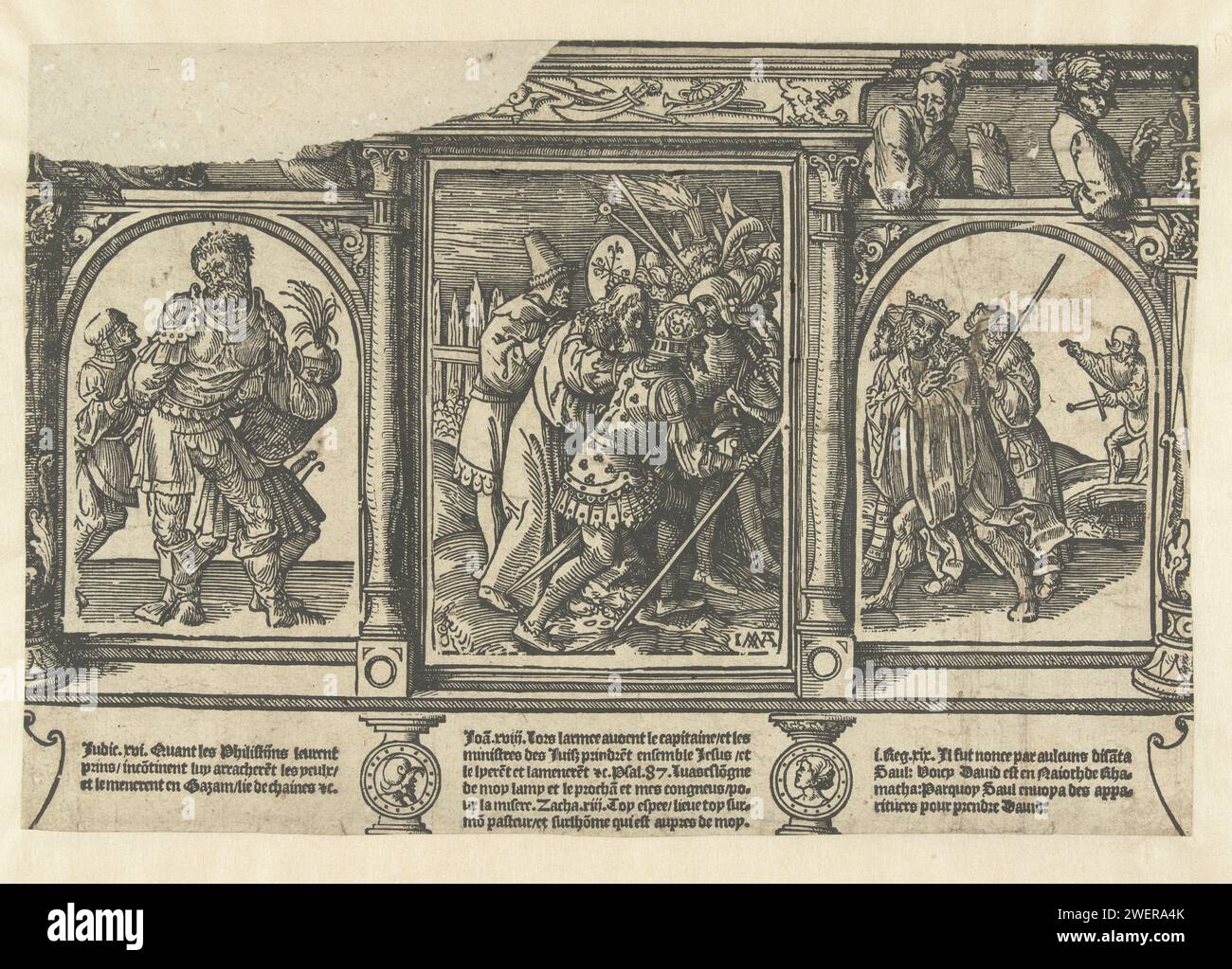 David fleeing hi-res stock photography and images - Alamy