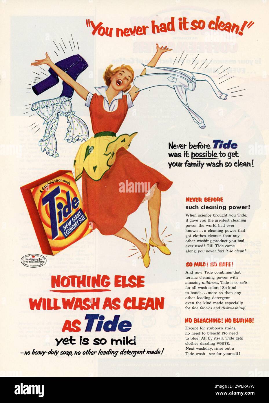 Vintage "Good Housekeeping" magazine May 1953 issue Advert, USA Stock ...