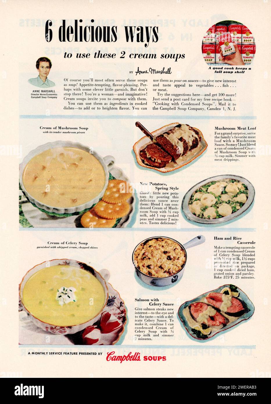 Vintage "Good Housekeeping" magazine May 1953 issue Advert, USAsalmon ...