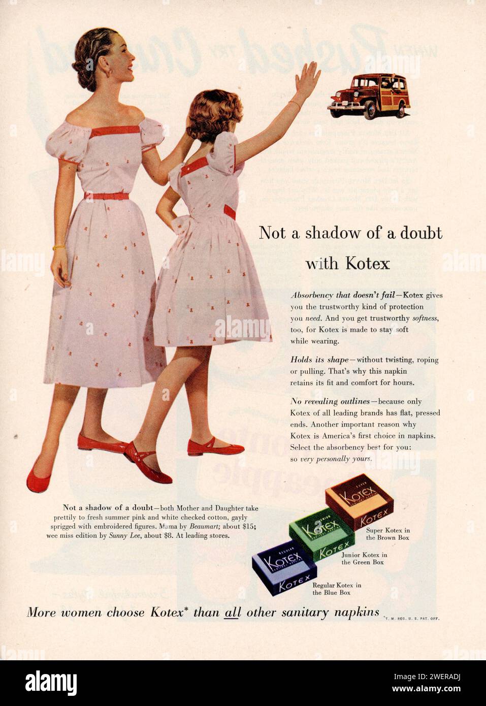 Vintage "Good Housekeeping" magazine May 1953 issue Advert, USA Stock ...