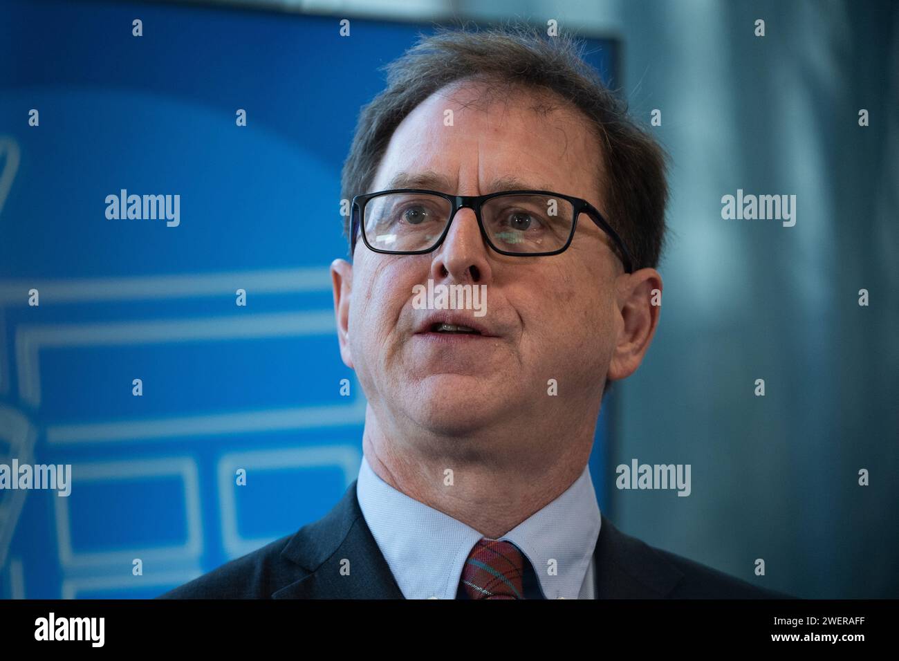 Vancouver, Canada. 09th Jan, 2024. B.C. Health Minister Adrian Dix says ...