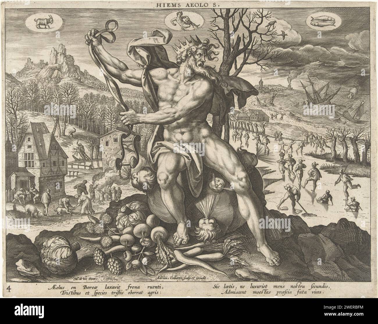 Aeolus god hi-res stock photography and images - Alamy