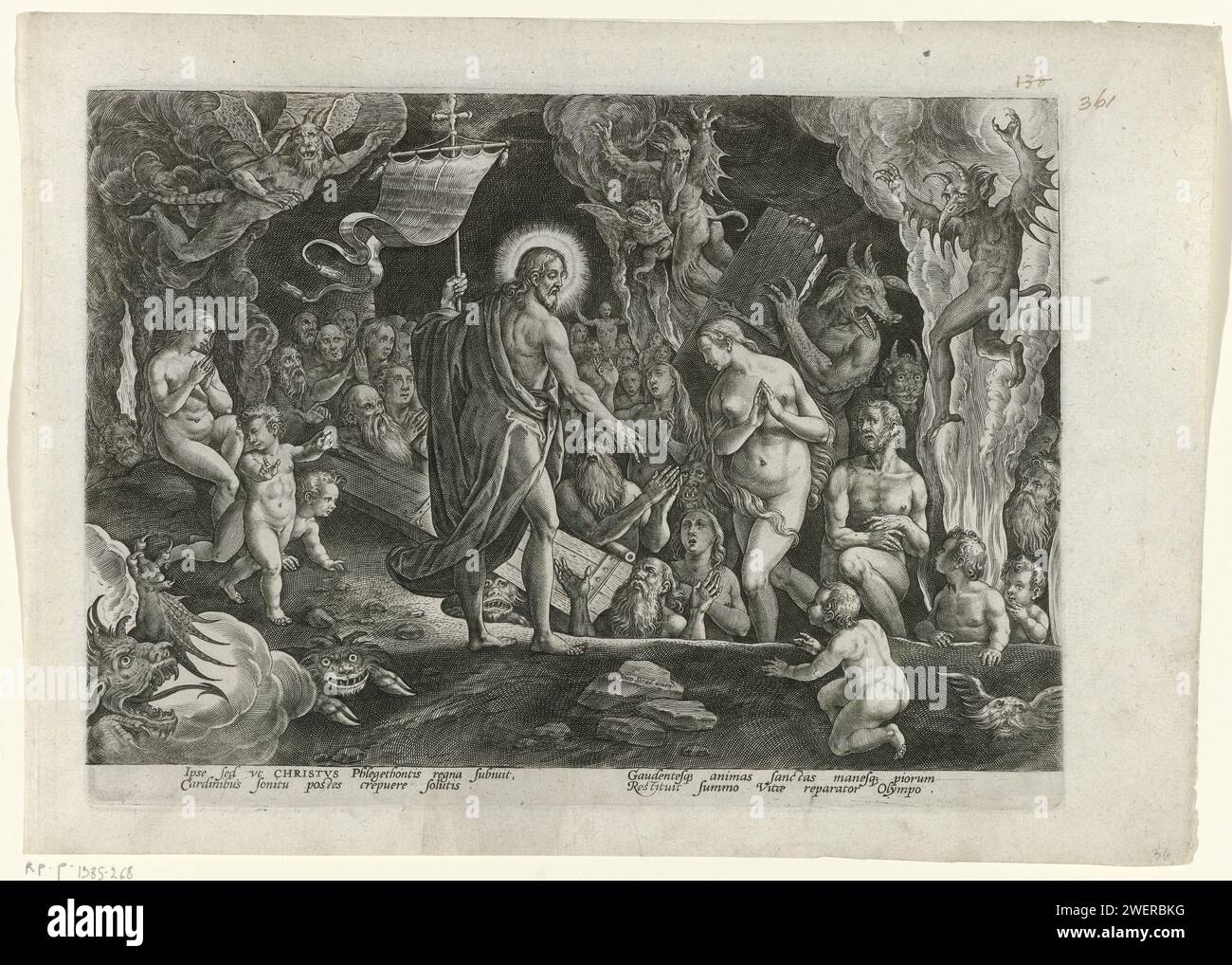 Christ in the Brekene, Jan Collaert (II) (Attributed to), after Jan van ...