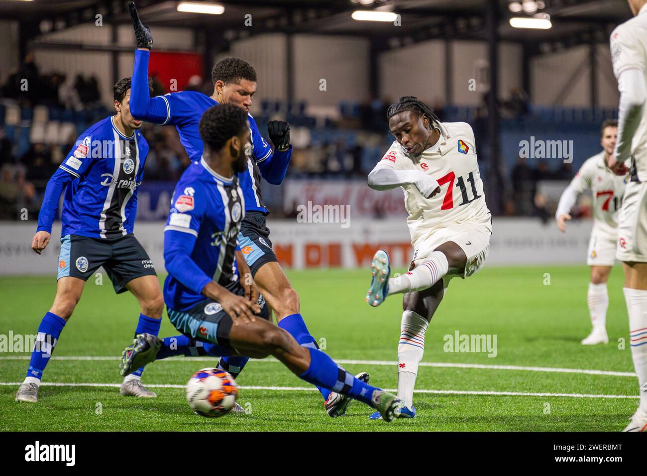 VELSEN, 26-01-2024, 711 Stadion. Dutch Football, Keuken Kampioen ...