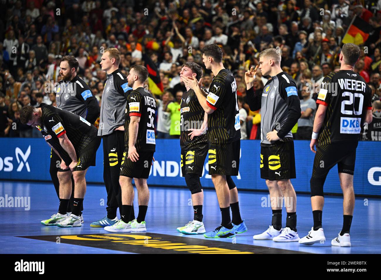 Cologne, Germany. 26th Jan, 2024. Handball: European Championship ...