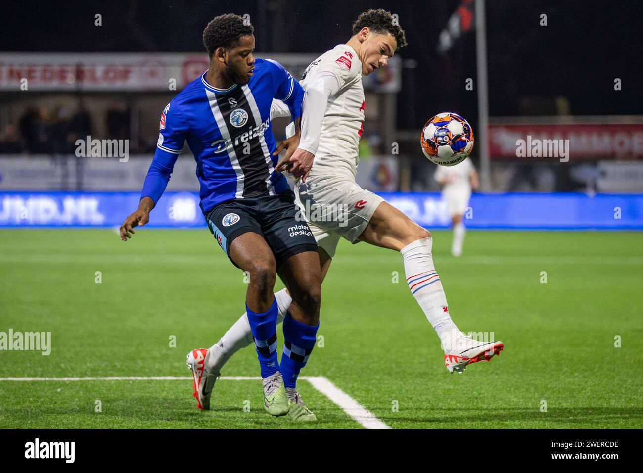 VELSEN, 26-01-2024, 711 Stadion. Dutch Football, Keuken Kampioen ...