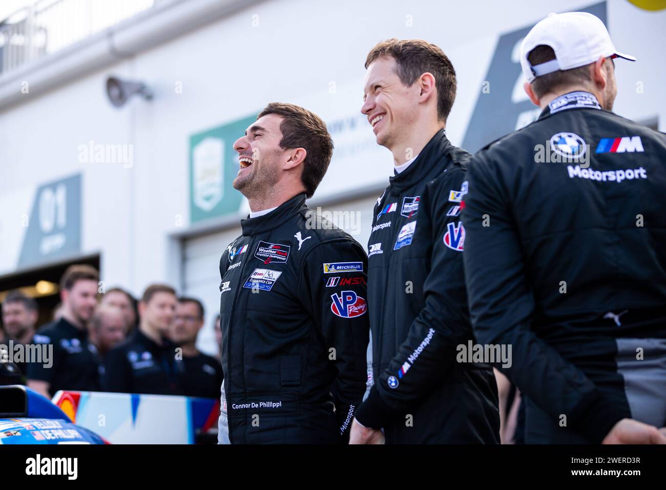 DE PHILLIPPI Connor (usa), BMW M Team RLL, BMW M Hybrid V8, portrait ...