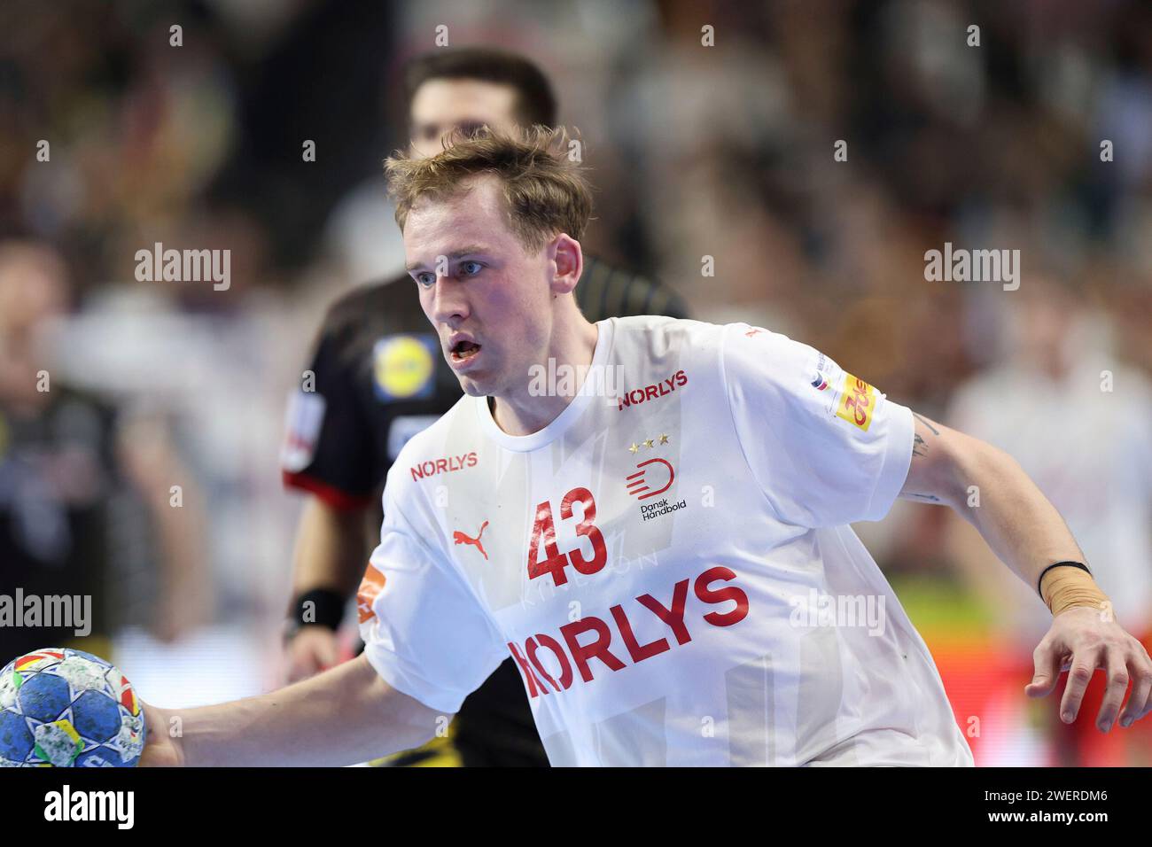 26.01.2024, Lanxess Arena, Koeln, GER, EHF Euro 2024, Men, Halbfinale ...
