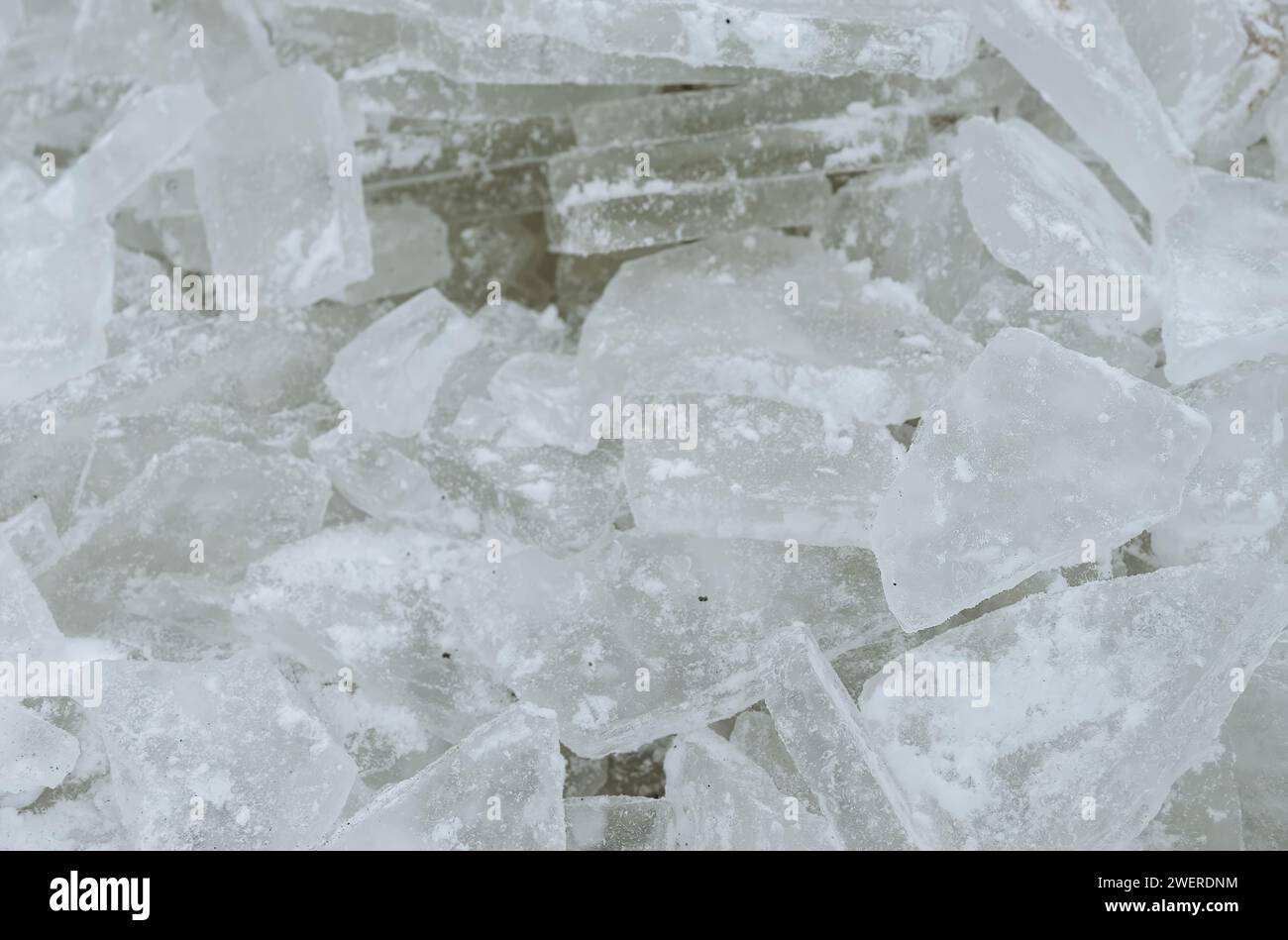 Crashed ice pile hi-res stock photography and images - Alamy