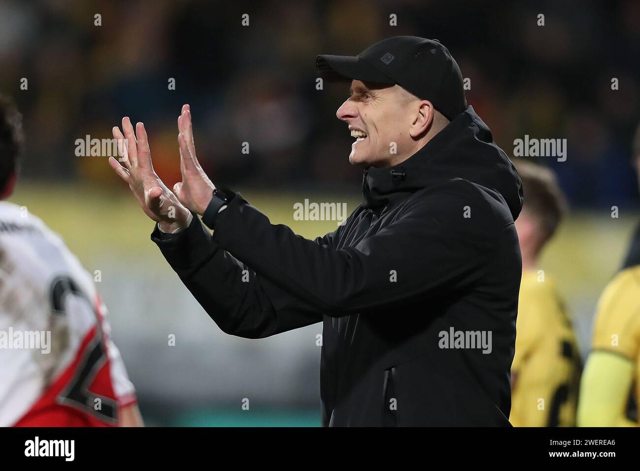 KERKRADE, Netherlands. 26th Jan, 2024. football, Dutch Keuken Kampioen Divisie, Roda JC - Jong ...