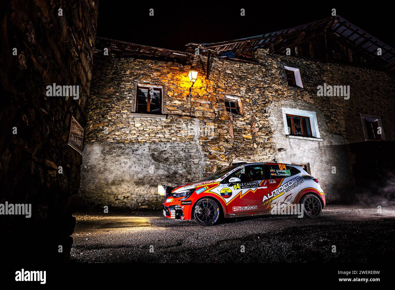 84 ANDRADE Fernando, CORONADO Axel, Renault Clio Rally5, action during ...