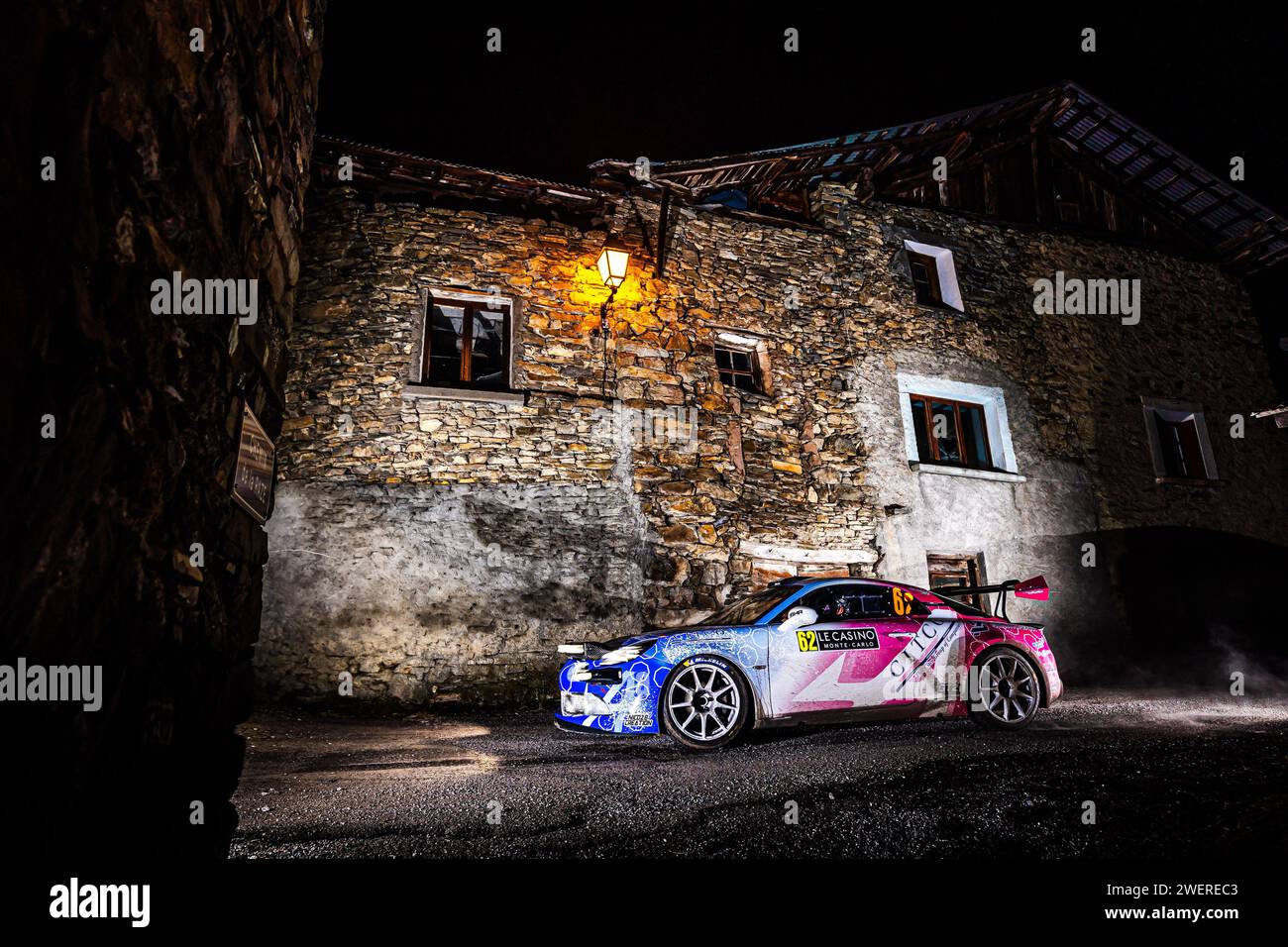 62 BERARD Christophe, BERNABO Christophe, Alpine A110 RGT, action ...
