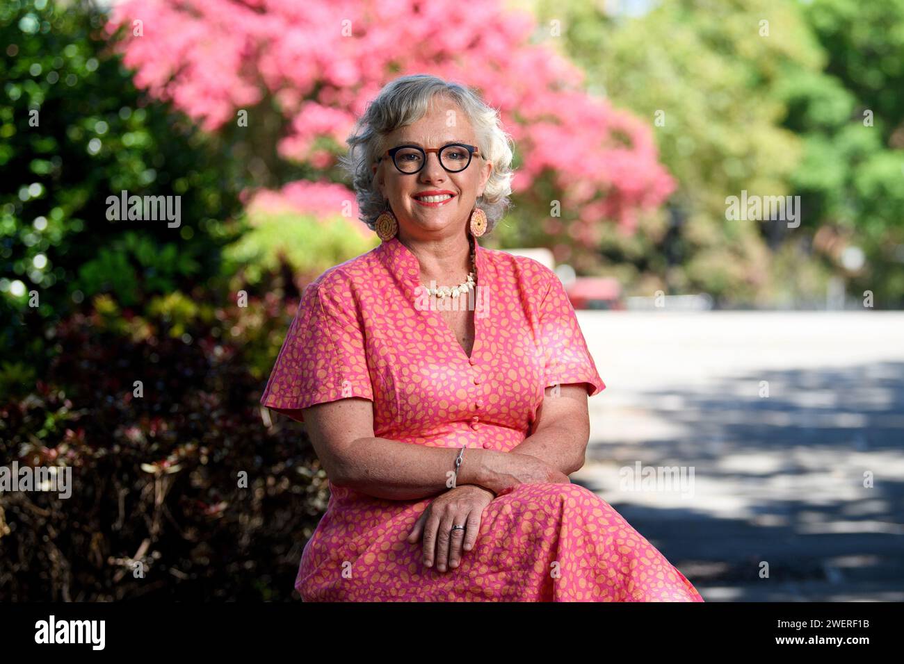 Sydney, Australia. 24th Jan, 2024. Professor Julie Leask poses for a ...