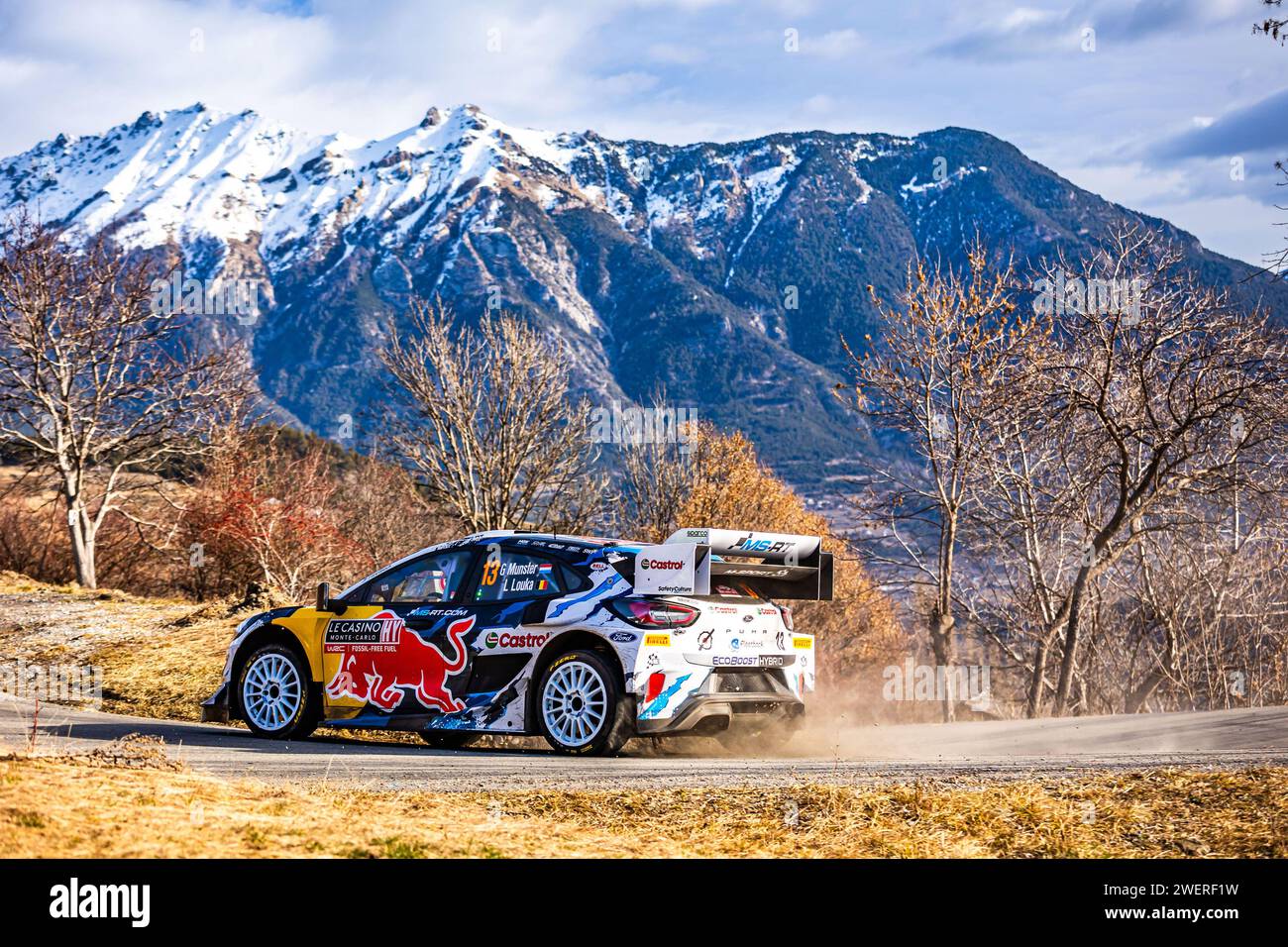 13 MUNSTER Gregoire, LOUKA Louis, Ford Puma Rally1, action during the ...