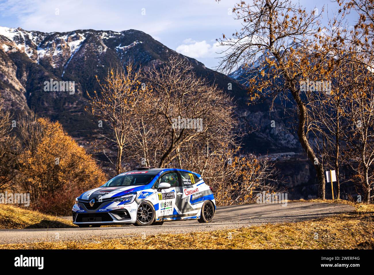 77 CHARNAY Julien, GOMEZ Maxime, Renault Clio Rally5, action during the ...