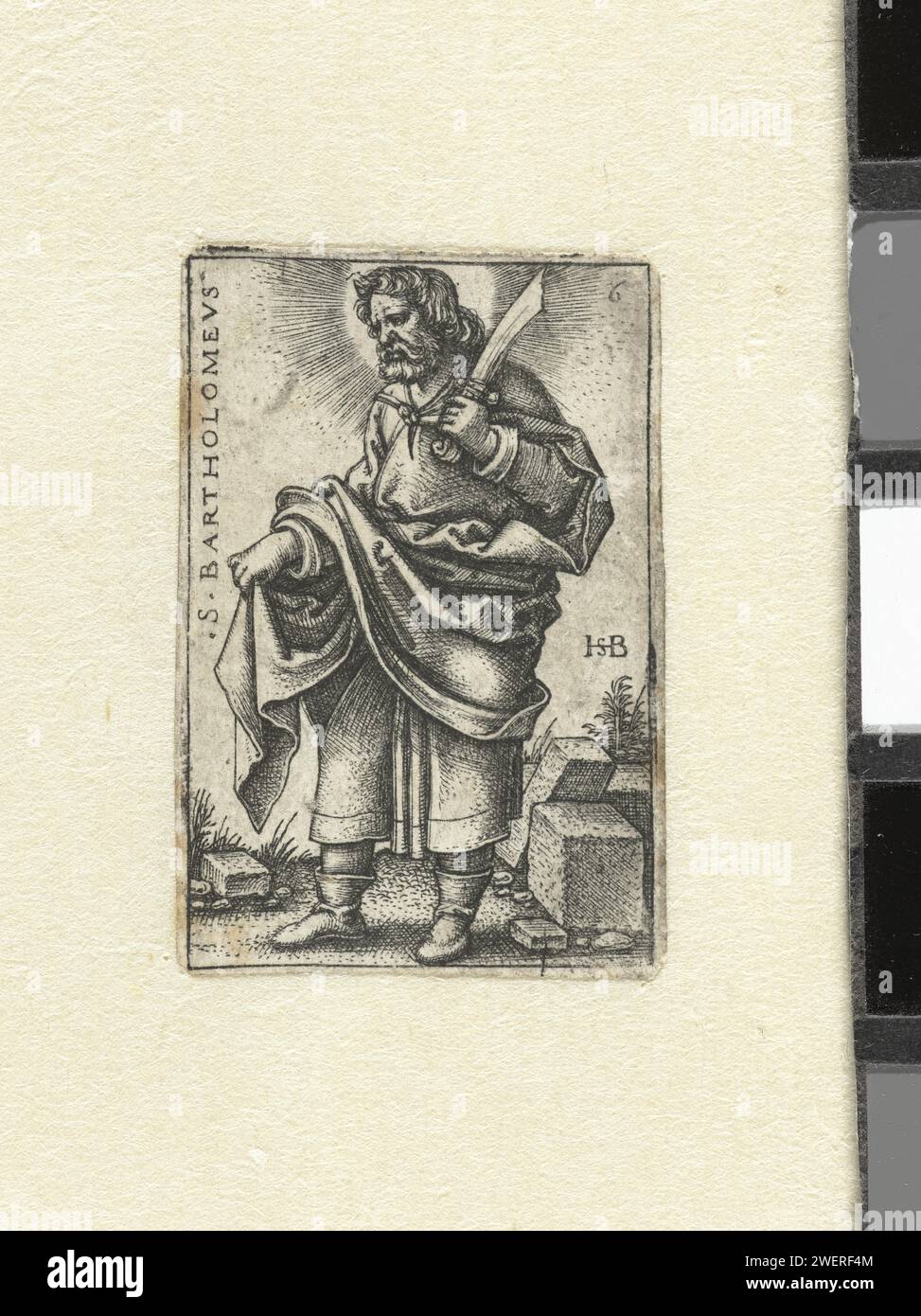 Bartolomeüs, Hans Sebald Beham, 1545 - 1546 print paper engraving the ...