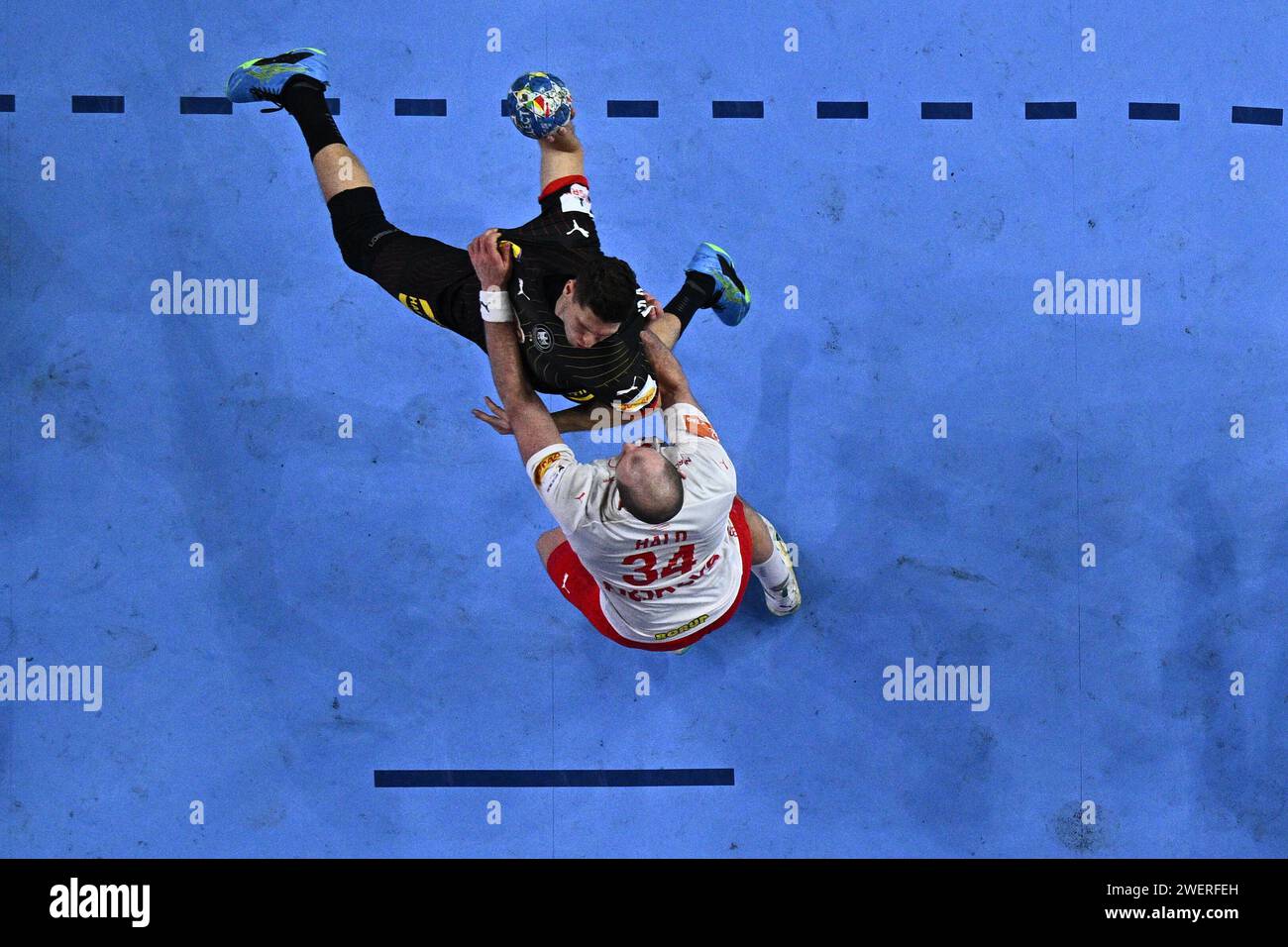 Cologne, Germany. 26th Jan, 2024. Handball: European Championship ...