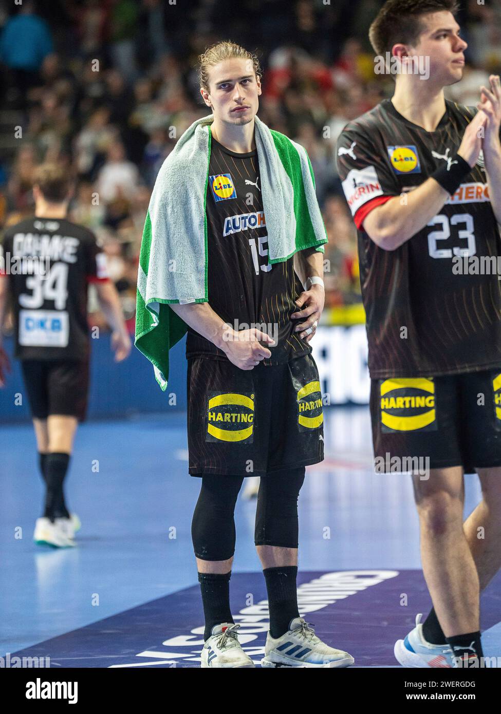 Koeln, Deutschland. 26th Jan, 2024. Leerer Blick bei Juri Knorr ...