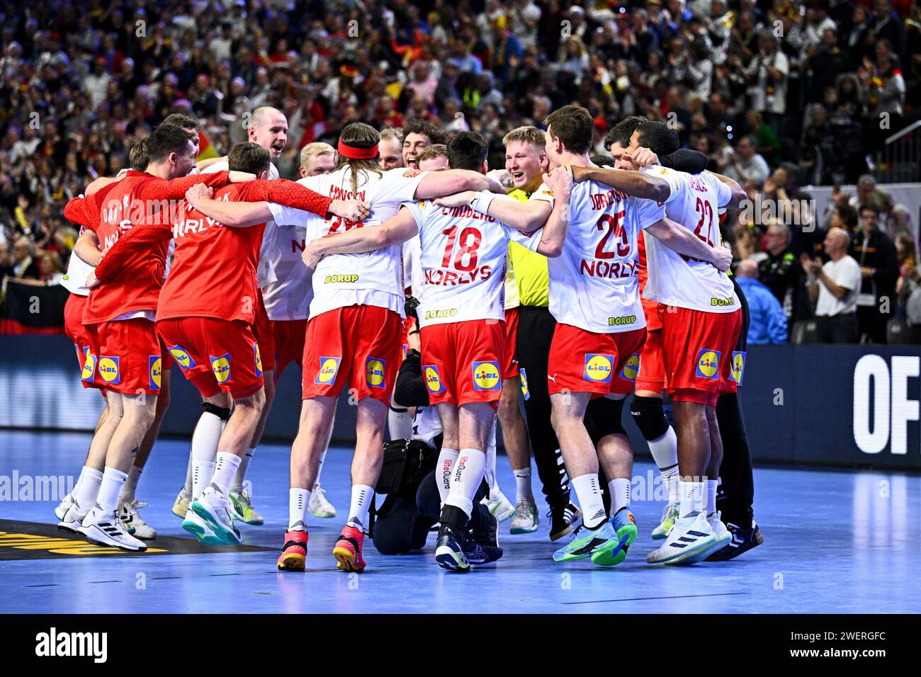 Cologne, Germany. 26th Jan, 2024. Handball: European Championship ...