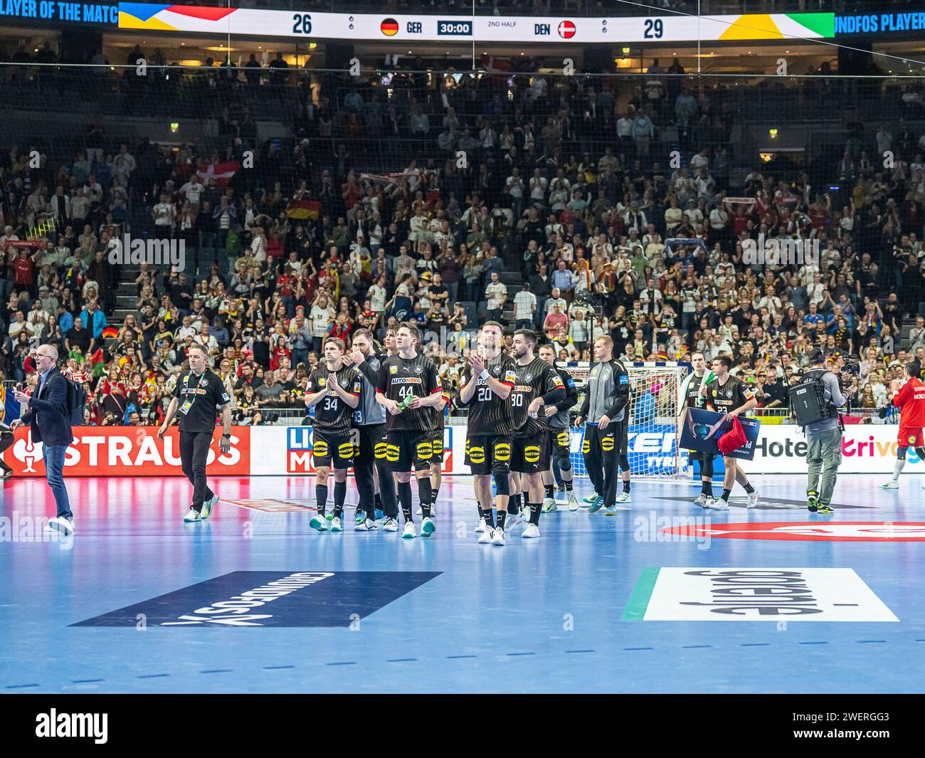 Koeln, Deutschland. 26th Jan, 2024. Die deutsche Nationalmannschaft ...