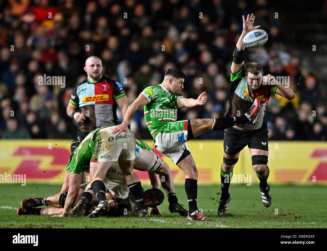 Twickenham, United Kingdom. 26th Jan, 2024. Premiership Rugby ...