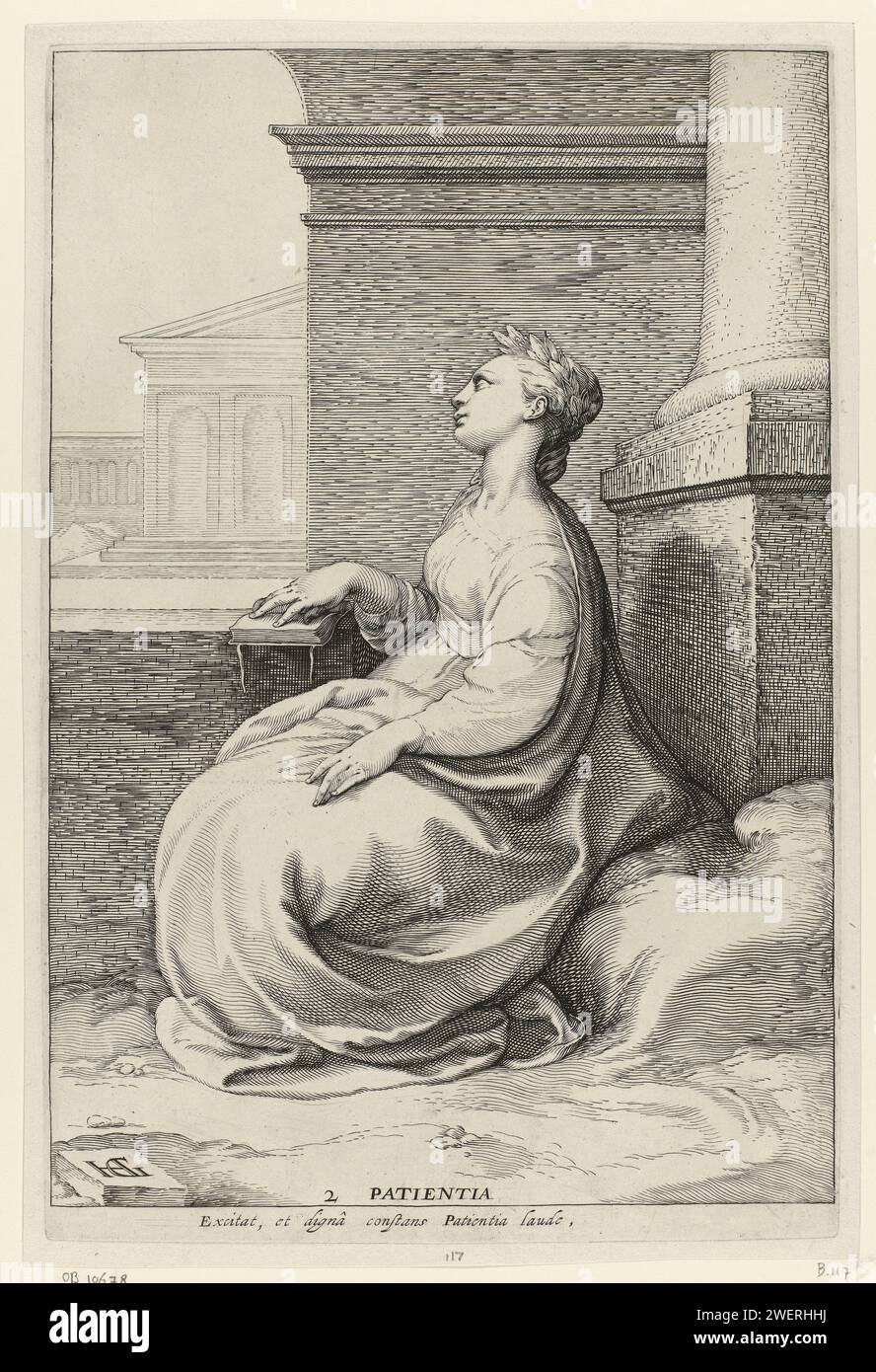 Piety, Jan Saenededam, After Hendrick Goltzius, 1590 - 1595 print The ...