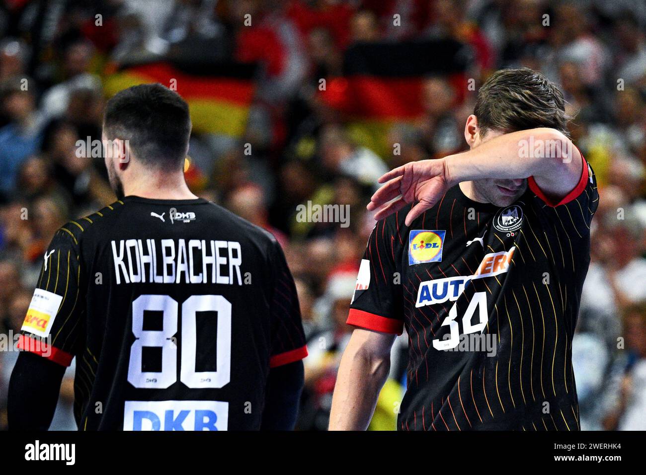 Cologne, Germany. 26th Jan, 2024. Handball: European Championship ...