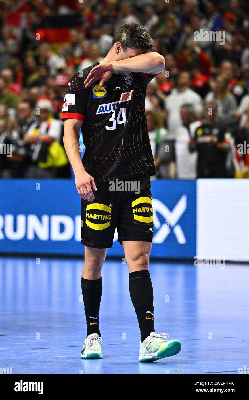Cologne, Germany. 26th Jan, 2024. Handball: European Championship ...