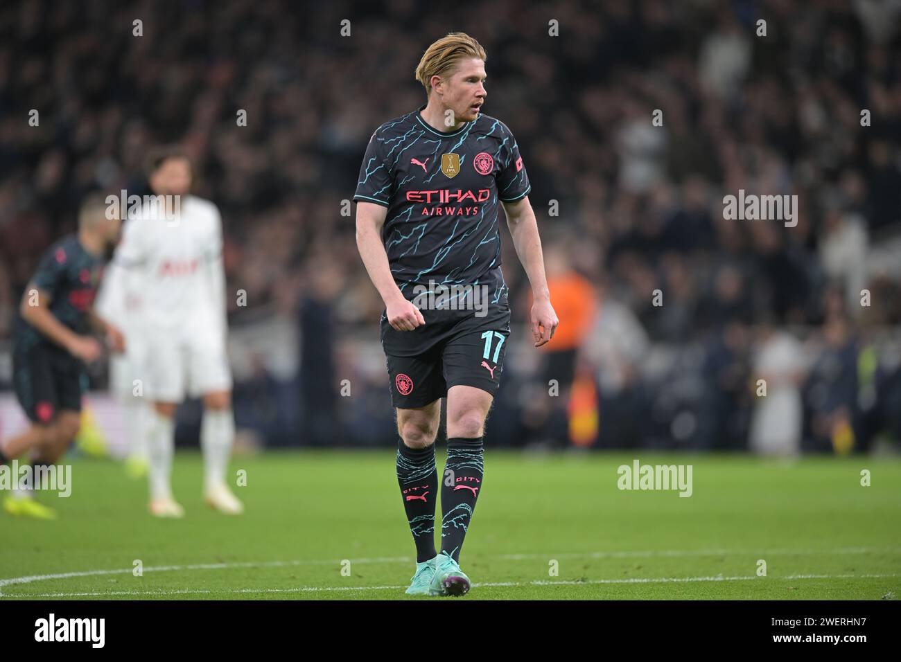London, UK. 26th Jan, 2024. Kevin De Bruyne of Manchester City during ...