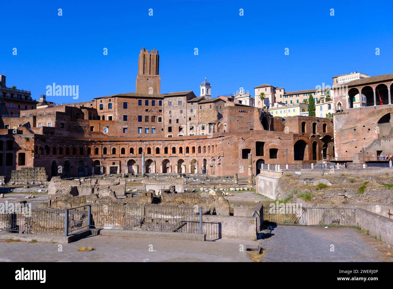 Rome, IT - 28 July 2023: The Trajan's Forum Stock Photo - Alamy