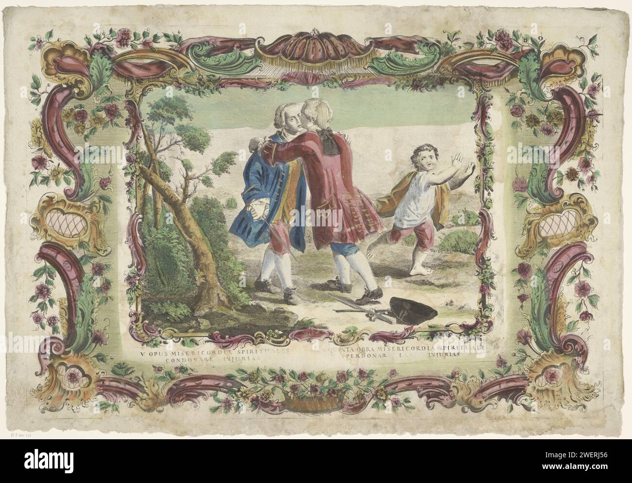 The sins, Giovanni Volpato, 1700 - 1799 print Imagination of one of the ...