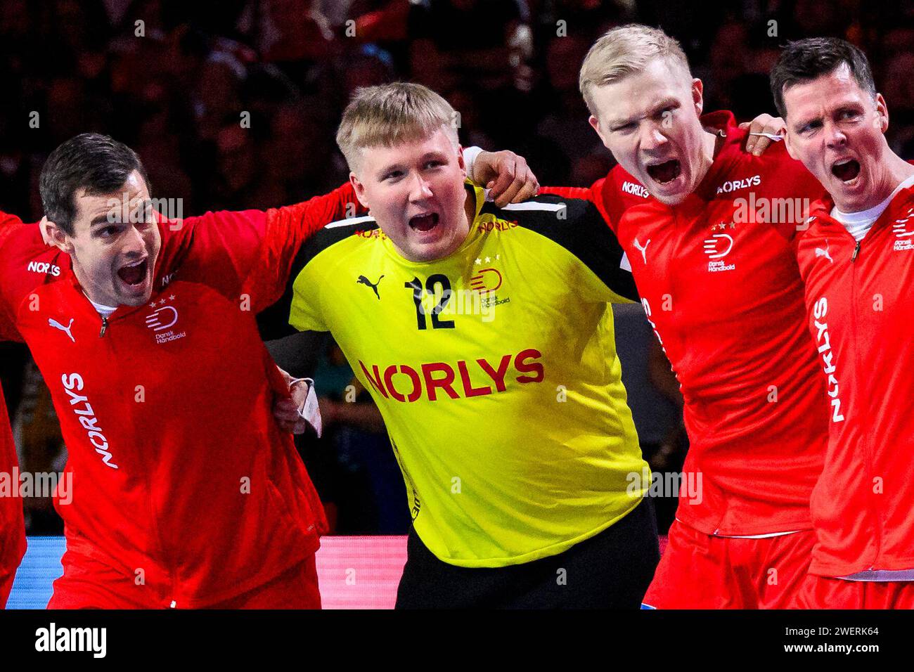 Cologne, Germany. 26th Jan, 2024. Handball: European Championship ...