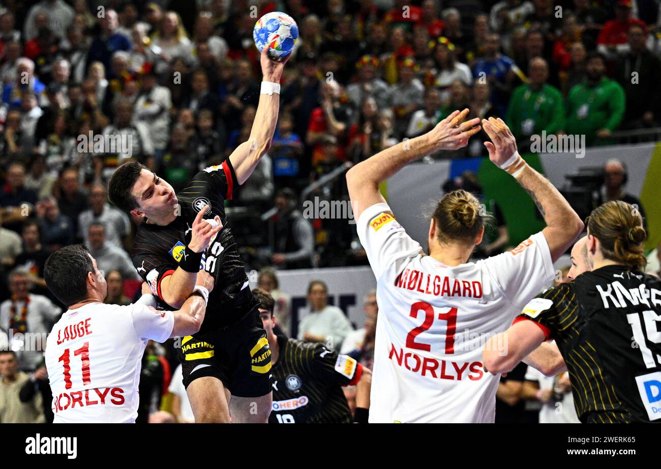 Cologne, Germany. 26th Jan, 2024. Handball: European Championship ...