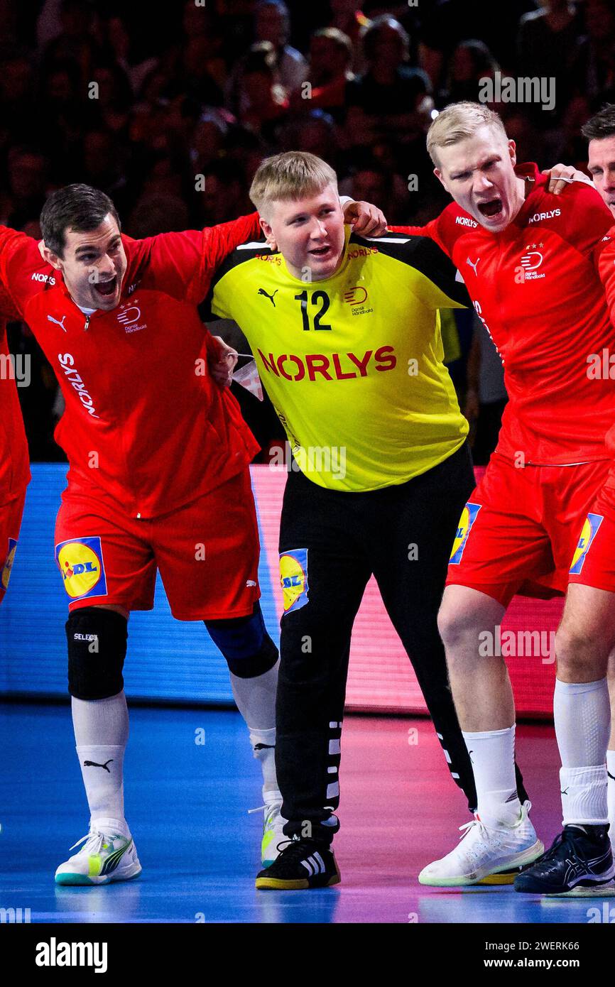 Cologne, Germany. 26th Jan, 2024. Handball: European Championship ...