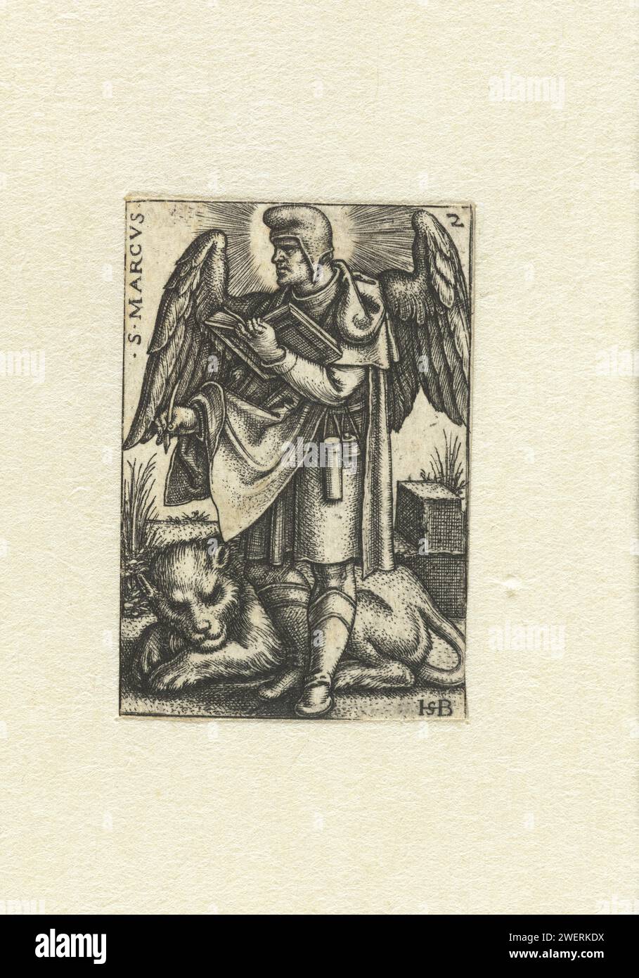 Marcus, Hans Sebald Beham, 1541 print The four evangelists in this ...