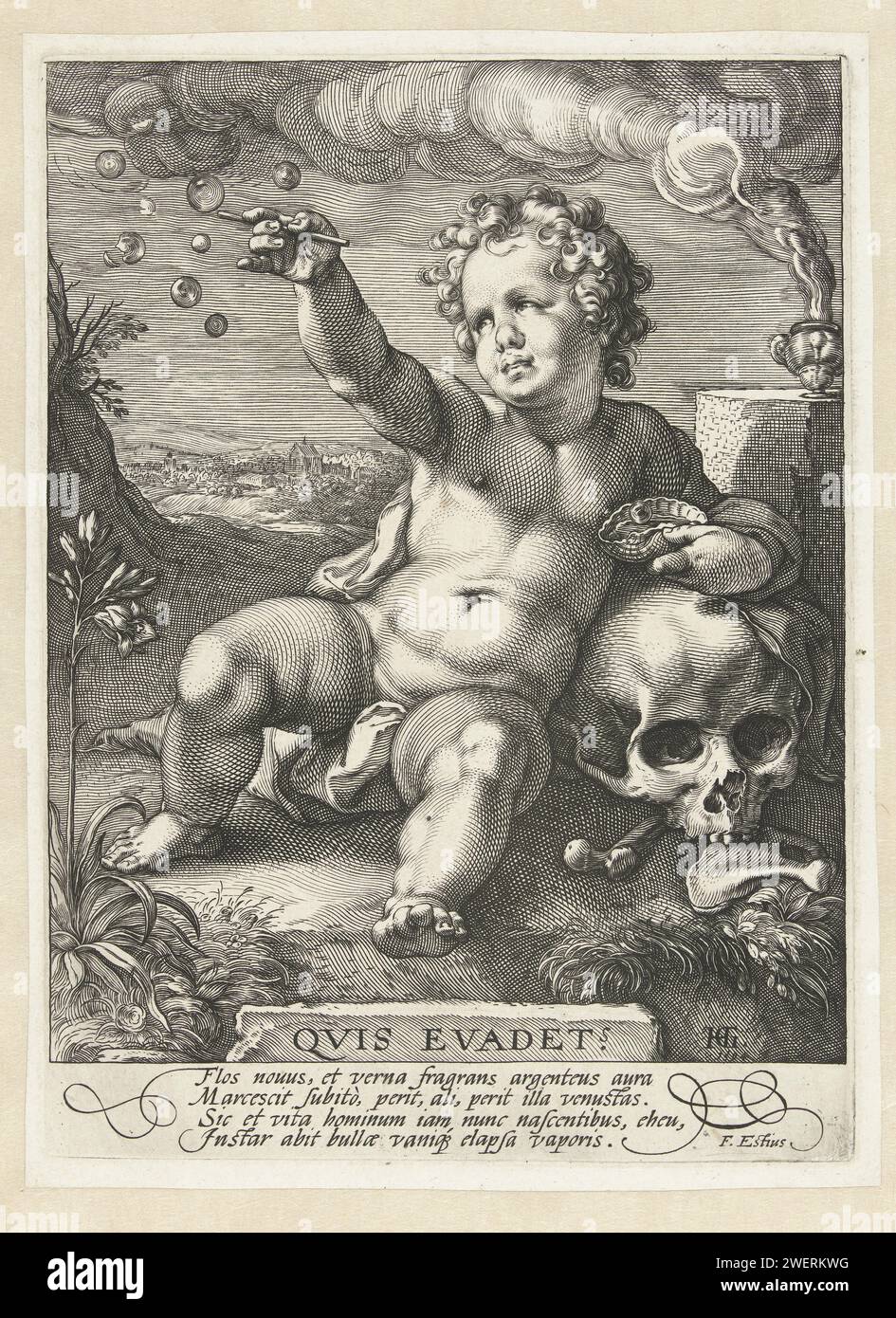 Vanitas putto hi-res stock photography and images - Alamy