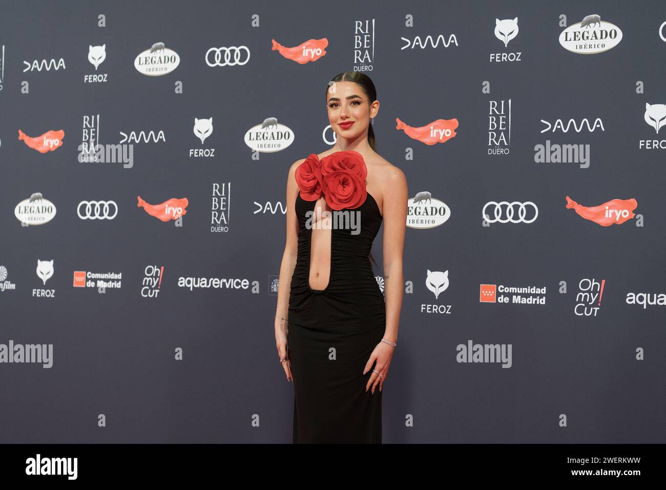 Lola Lolita attend the red carpet of the Feroz Awards 2024 at Palacio ...