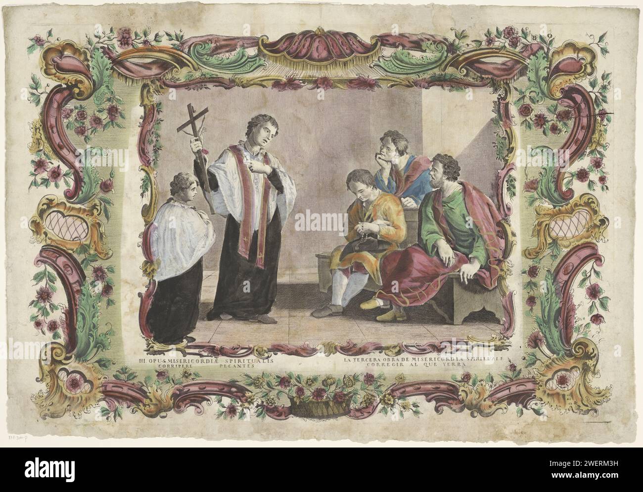 The prisoners visit, Giovanni Volpato, 1700 - 1799 print Imagination of ...