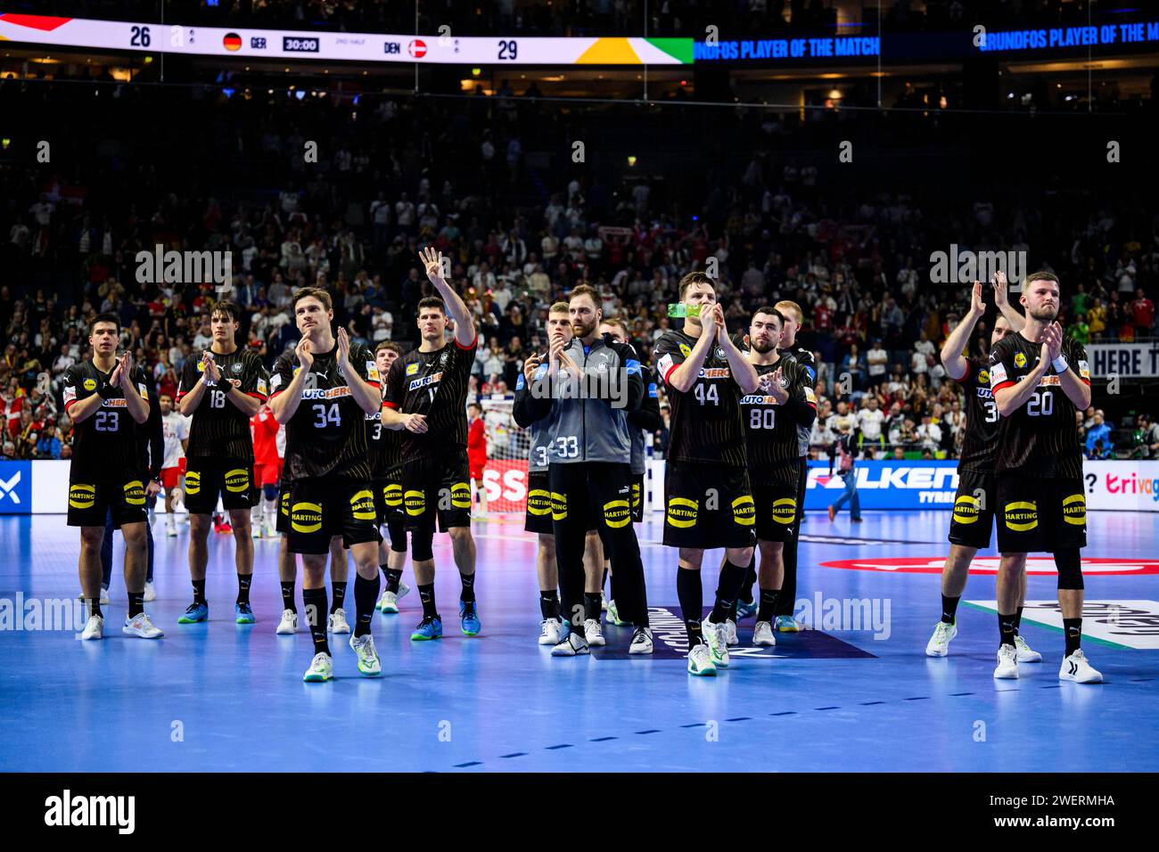 Cologne, Germany. 26th Jan, 2024. Handball: European Championship ...